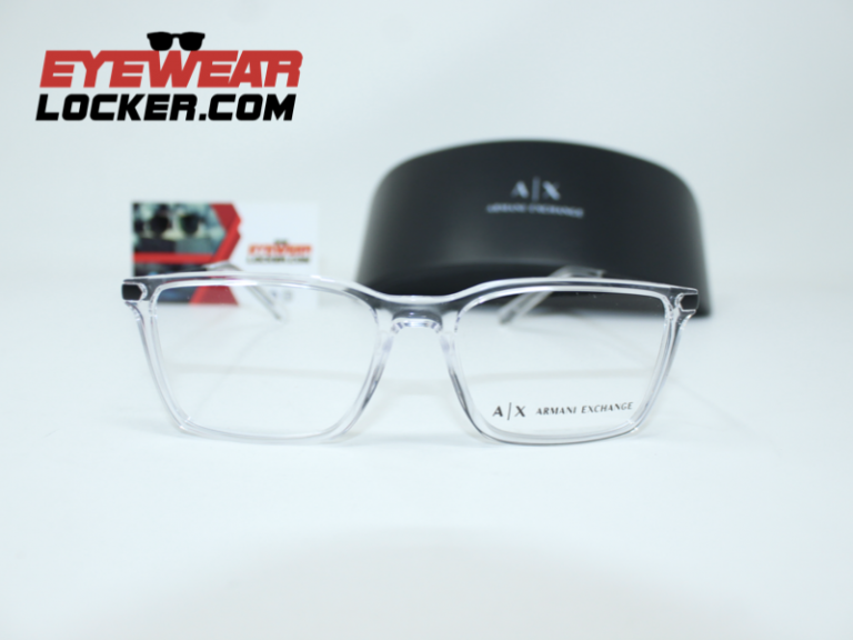Armani Exchange AX3077 Clear – EyewearLocker