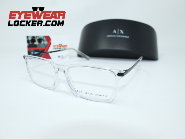 Armani Exchange AX3077 Clear – EyewearLocker