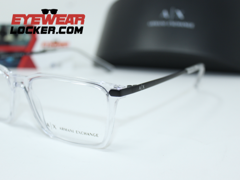 Armani Exchange AX3077 Clear – EyewearLocker
