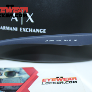 Armani Exchange AX3086 Matte Blue – EyewearLocker