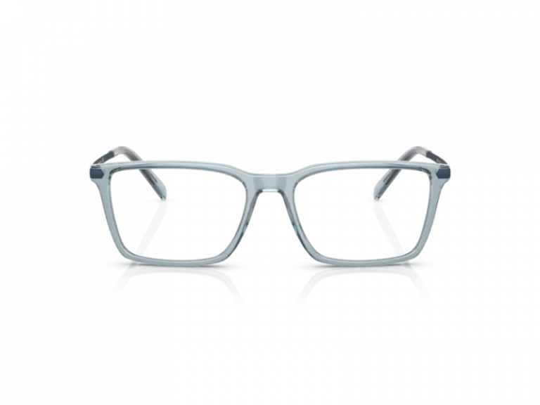 Armani Exchange AX3077 Shiny Transparent Blue – EyewearLocker