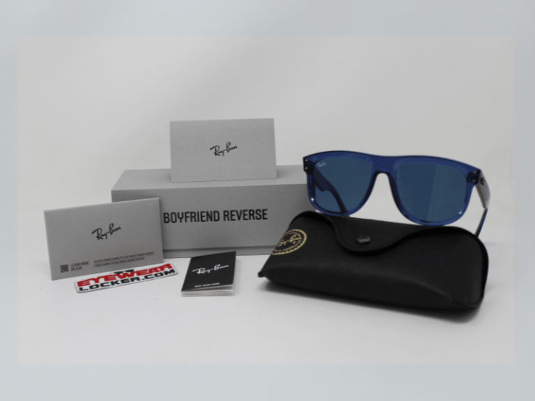 Ray Ban Boyfriend Reverse Azul Marino Translucido – EyewearLocker