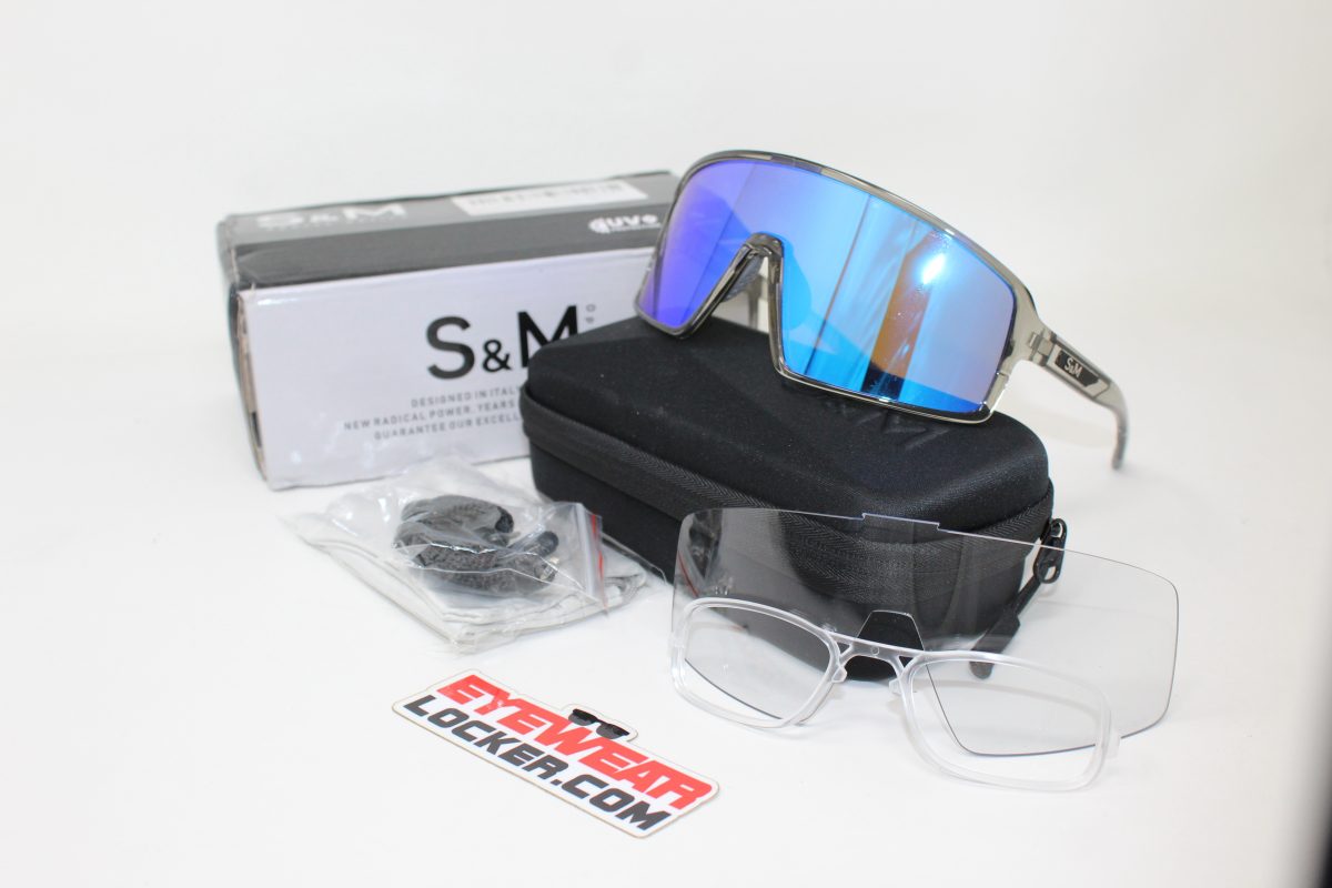 Speed Monster Transparent Gray Blue – EyewearLocker